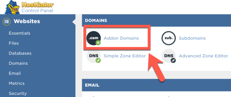 How to Add Addon domain to Hostgator Shared Webhosting